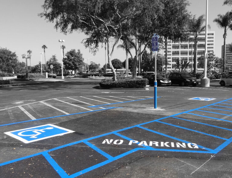 ADA Compliant Stall - Pioneer Paving & Landscaping - Asphalt - Concrete ...